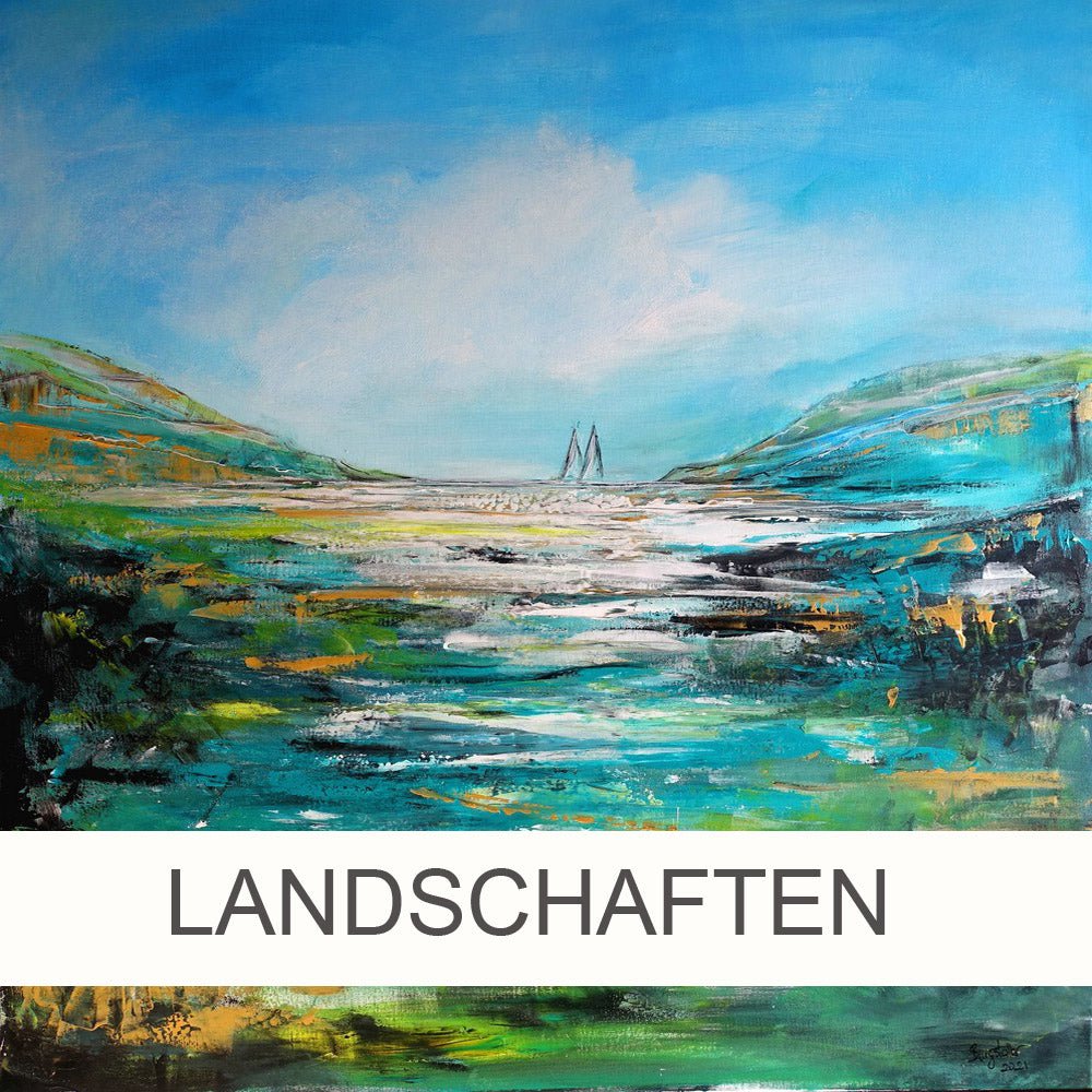 Landschaftsbilder gemalt Landschaftsmalerei Landschaftsgemälde